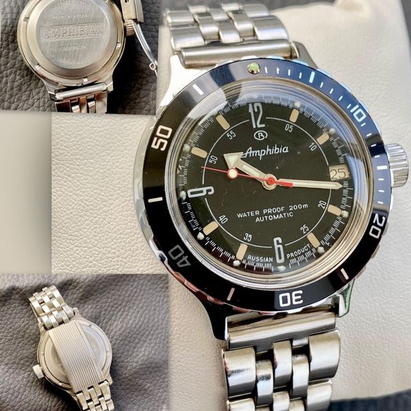 VOSTOK AMPHIBIA “SNIPER”‼️Vintage Automatic USSR Watch‼️After SERVICED‼ ...