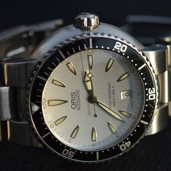 FS: Oris TT1 200M Diver w/Rare Silver Dial (SOLD!) | WatchCharts