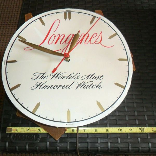 Vintage Longines Wrist Watch Electric Light Up Display for Restoration ...