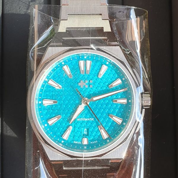 Christopher Ward C12 The Twelve 40mm Automatic Watch - Mineral Blue ...