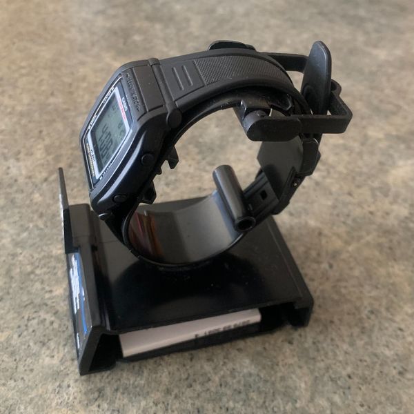 Casio W201-1AV, Digital Chronograph Watch, Resin Band, Alarm, 10 Year ...