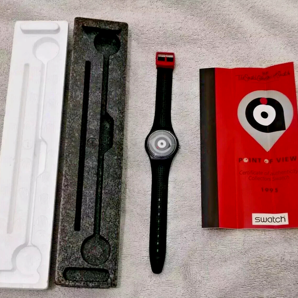 Vintage Quartz Swatch Watch Point Of View Collectors Watch & New ...