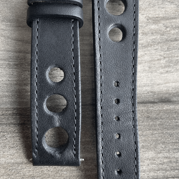 [WTS] Hodinkee Black Leather Rallye Watch Strap 18mm | WatchCharts ...