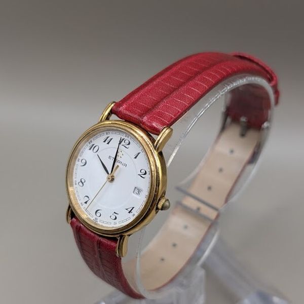 Original Eterna Ladies' Watch Gold-Plated Quartz Wristwatch Vintage ...
