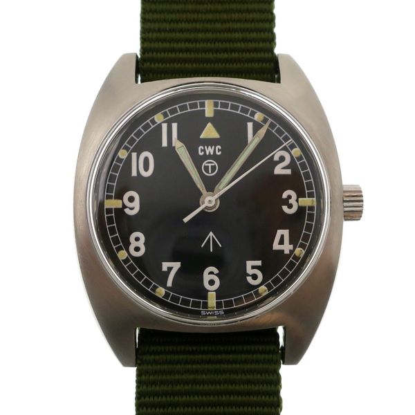 1976 CWC British Military Issue Manual Wind Watch on Green UNI Strap ...