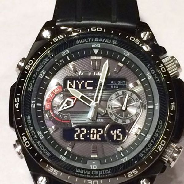 SOLD: Casio Edifice ECW-M300 Atomic, Solar | WatchCharts Marketplace