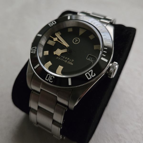 BB58 Seiko NH35 MOD Automatic Diver Watch Vintage Stainless Steel ...