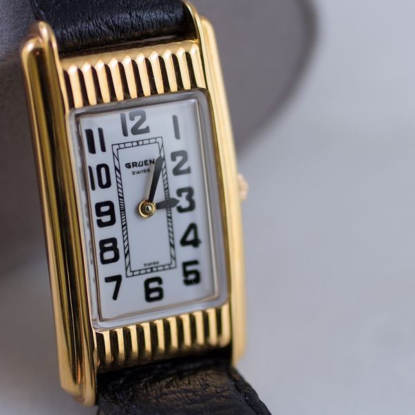 FS: Unworn vintage GRUEN rectangular watch Collectors alert ...