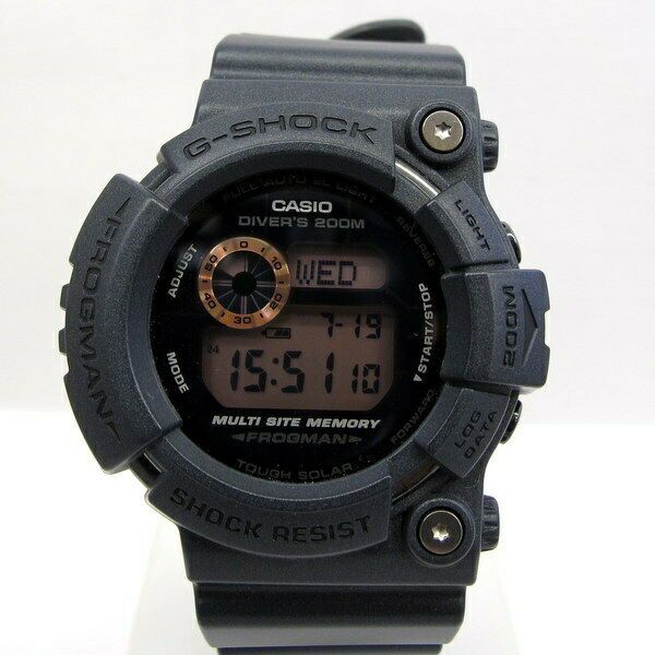 CASIO G - SHOCK GW - 200MS - 1JF FROGMAN 200m Tough Solar Men [a0304 ...