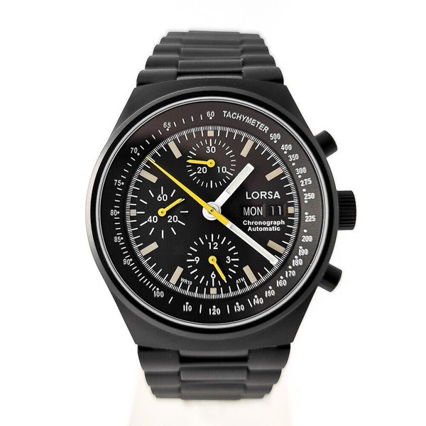 LORSA - MILITARY - 7750 AUTOMATIC CHRONOGRAPH CLONE - WRISTWATCH ...