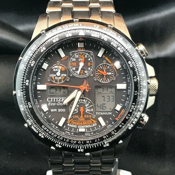 Citizen Eco-Drive Skyhawk AT WR 200 Wrist Watch for Men | WatchCharts ...