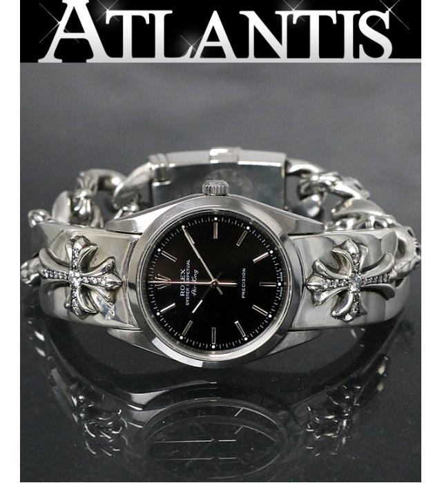 CHROME HEARTS Ginza store Chrome Hearts ROLEX with invoice CH cross ...