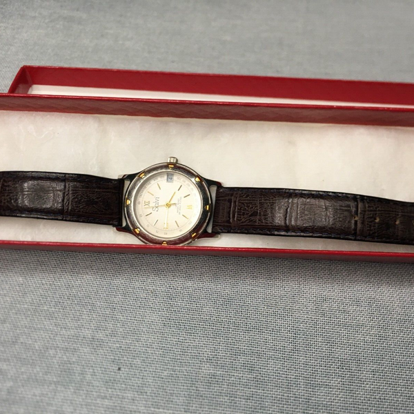 Vintage SALVI WATCH 18k gold plated Tachymetre Swiss movt | WatchCharts ...