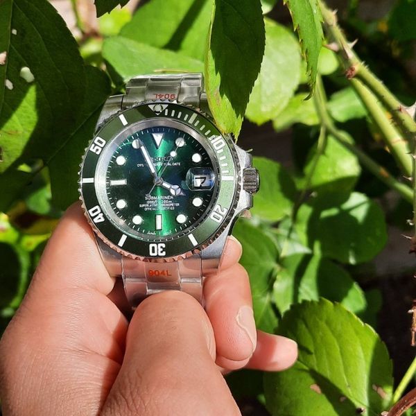 Seiko Mod - Hulk Seiko Mod - Hulk Submariner - Oyster bracelet ...