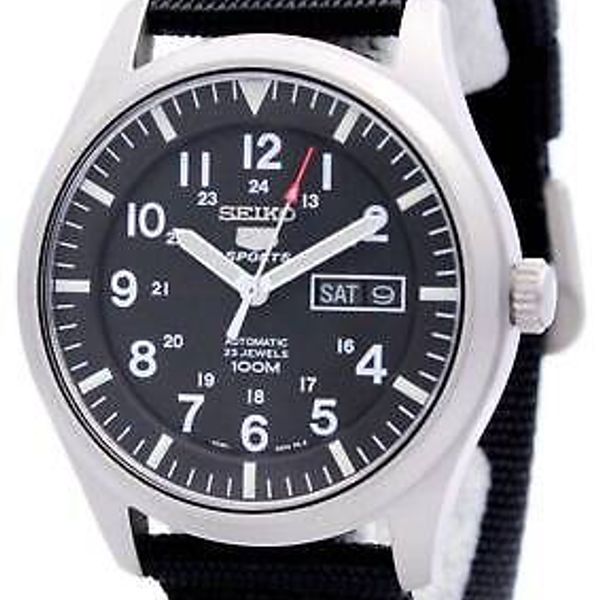 Seiko 5 Sports SNZG15 SNZG15K1 SNZG15K Automatic Men's Watch ...