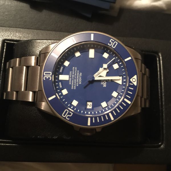 Tudor Pelagius Blue Dial 42mm | WatchCharts Marketplace