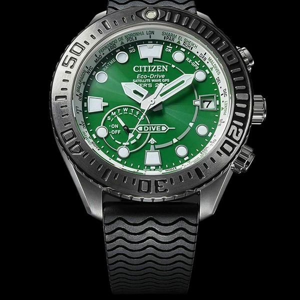 CITIZEN CC5001-00W TITANIUM PROMASTER SATELLIT WAVE GPS DIVERS QUARTZ ...