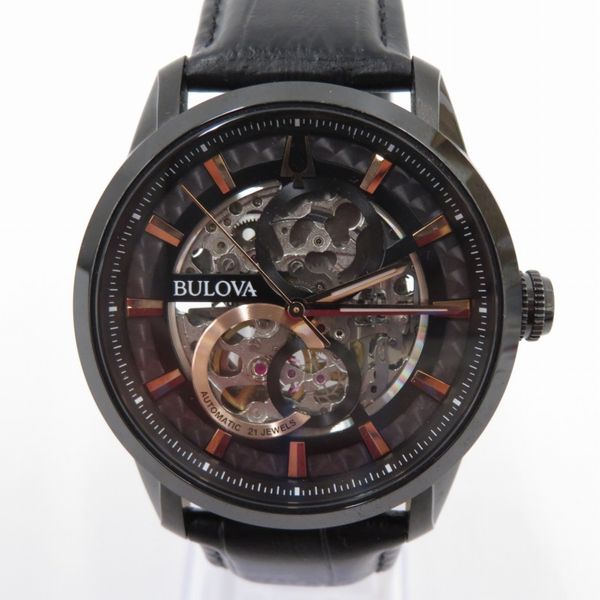 [Pre-Owned] Bulova｜Bulova Classic Skeleton 98A283 Analog Automatic ...