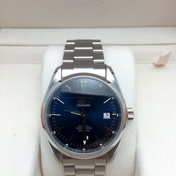 SOLD Omega Seamaster 2503.80 - blue sunburst dial hard to find ...