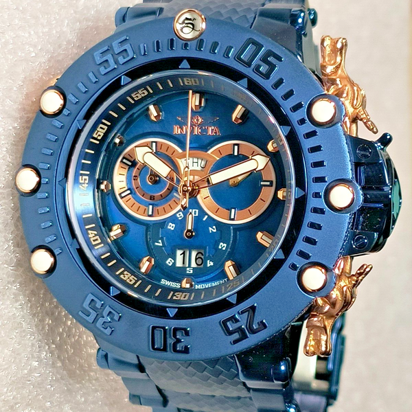 Invicta Subaqua Shutter Motion Dial No 32953 Swiss Movement Moving Dial ...