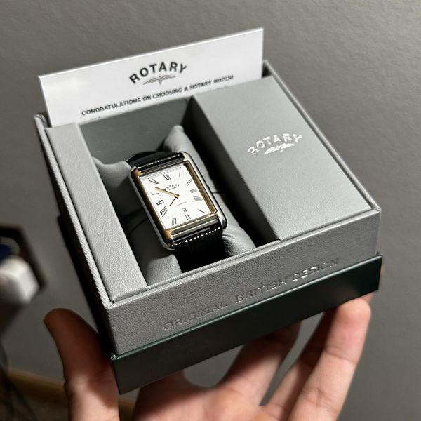 [WTS] Rotary Cambridge Tank Homage Dress Watch LIKE NEW Comes with ...