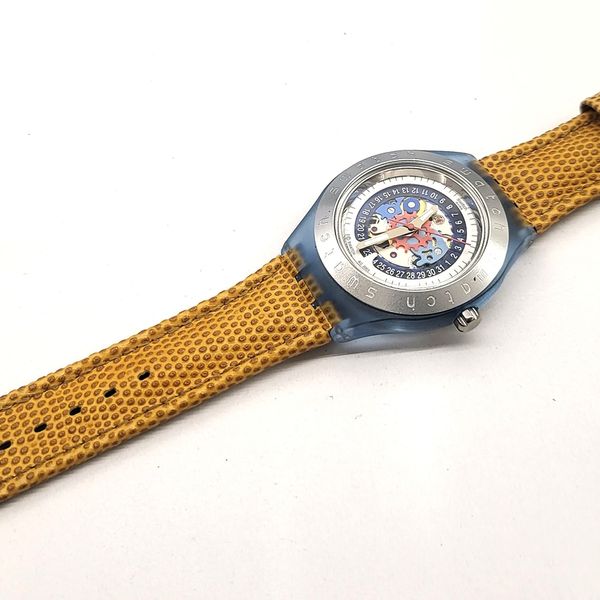 Swatch Irony Diaphane Automatico 2004 - SVDN4000F - Blue Trap - Nuovo ...