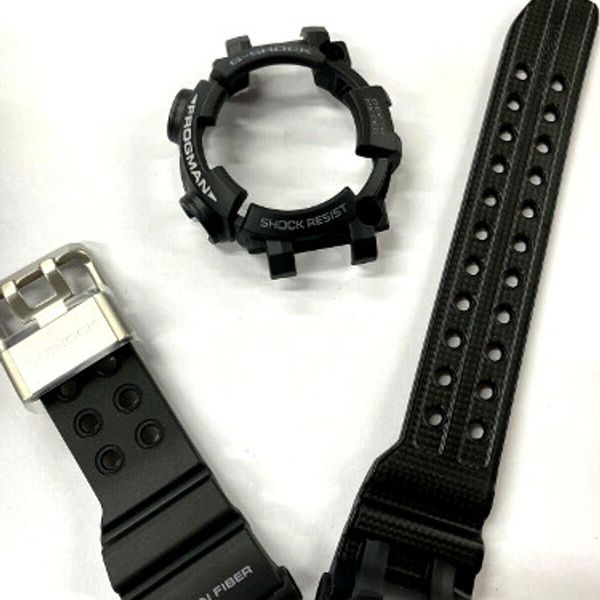 [Genuine belt] Casio G-SHOCK GWF-D1000-1 CASIO rubber band bezel strap ...