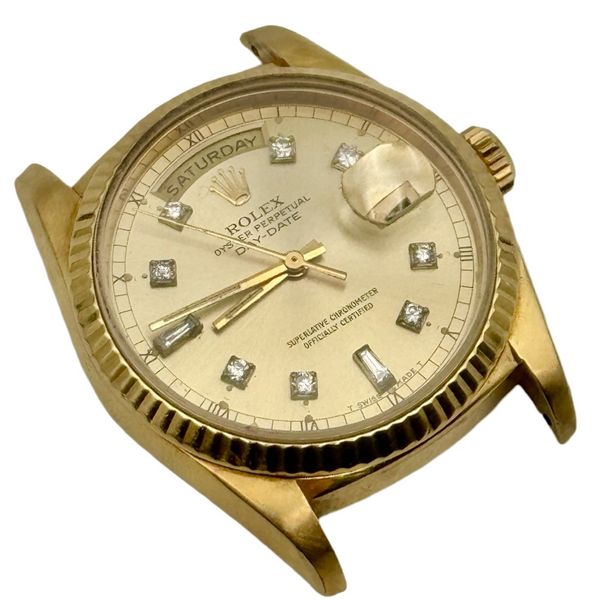 Rolex Ref. 18238 Day-Date 18K Solid Yellow Gold President Watch Head ...