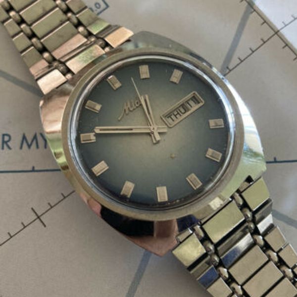 Mido Automatic Daydate Multi Star Stainless Steel 1229 | WatchCharts