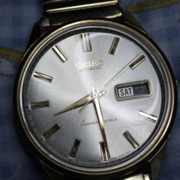 Rare Seiko 6619-9980 22micron Plated Gold Case In Fantastic Condition ...