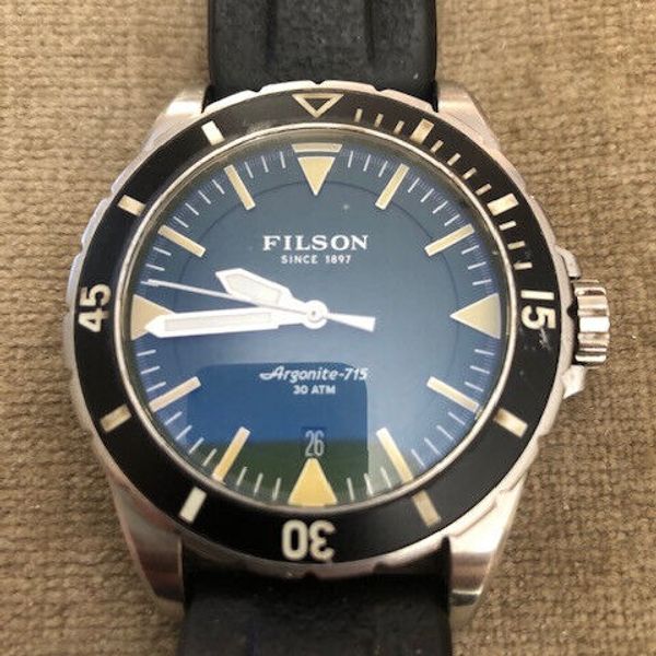 Filson/Shinola Dutch Harbor/Dive Watch 43 mm, With Green Dial ...