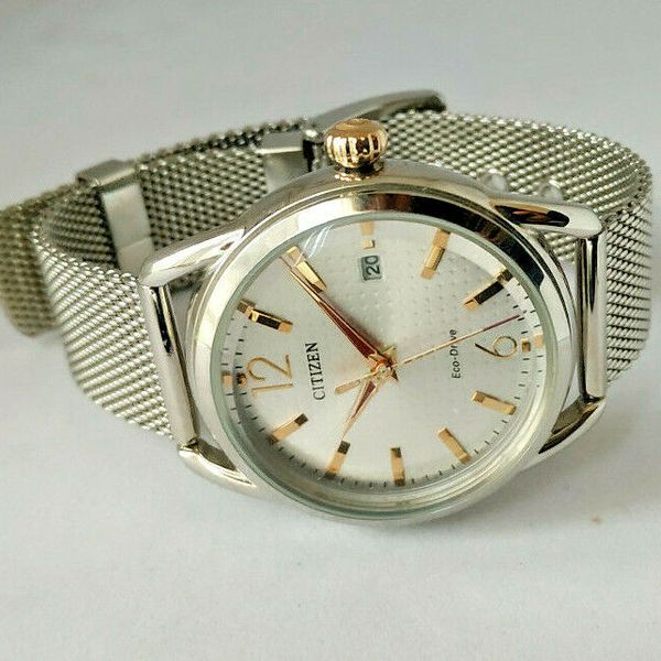 Mens Stainless Steel Citizen Eco Drive Watch J810-S108748 - New ...