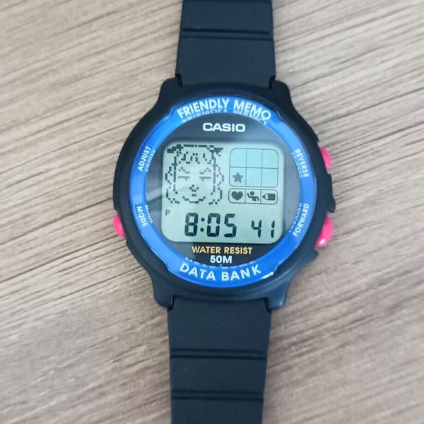 CASIO DBJ-20 NOS - "Friendly Memo" - Vintage watch from 1990 - RARE ...