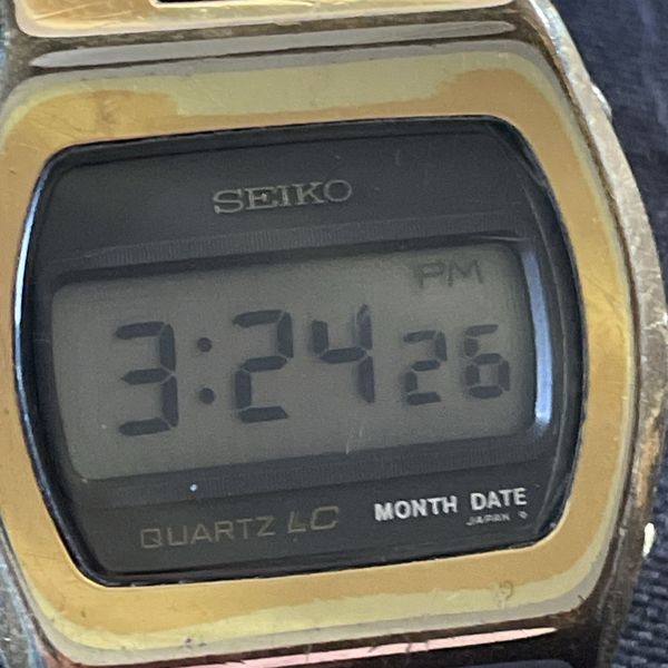 Seiko Vintage Digital Watch 0439 4009 Screen Working But See Below ...