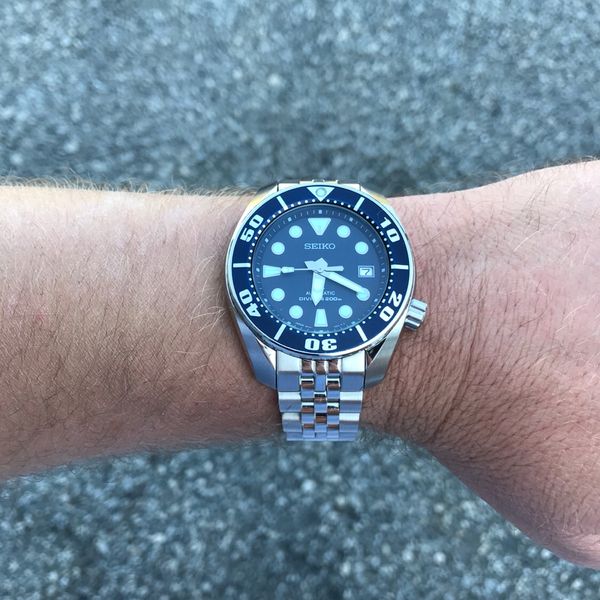 FS: Seiko Sumo SBDC033 with Strapcode and Crafter Blue | WatchCharts ...