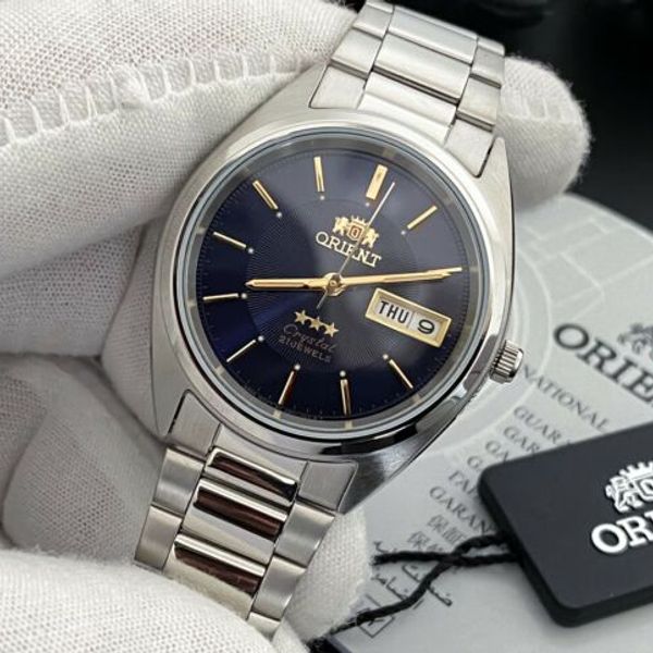 Orient 3 Star Automatic Men's Blue Dial Watch FAB00006D9 | WatchCharts ...
