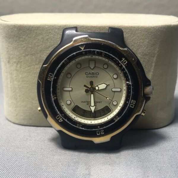 RARE Casio AW-400 388 JAPAN Analog/Digital Chronograph Wristwatch See ...