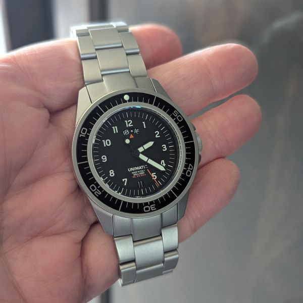 Unimatic UT1-GMT on Unimatic bracelet | WatchCharts Marketplace