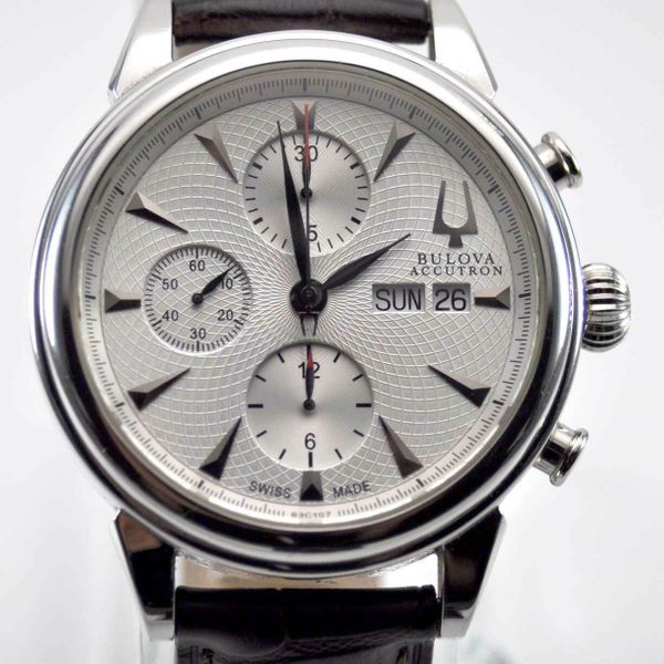 Bulova Accutron Gemini 63C107 Automatic Valjoux 7750 Chronograph Men's Watch | WatchCharts ...