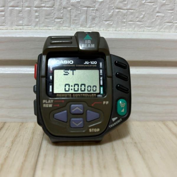 CASIO CYBER CROSS JG-100 Vintage Game Communicator Watch without belt ...