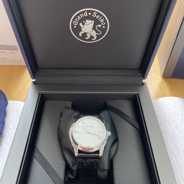 Grand Seiko SBGX259 Watch Heritage Collection Quartz Rare White Dial ...