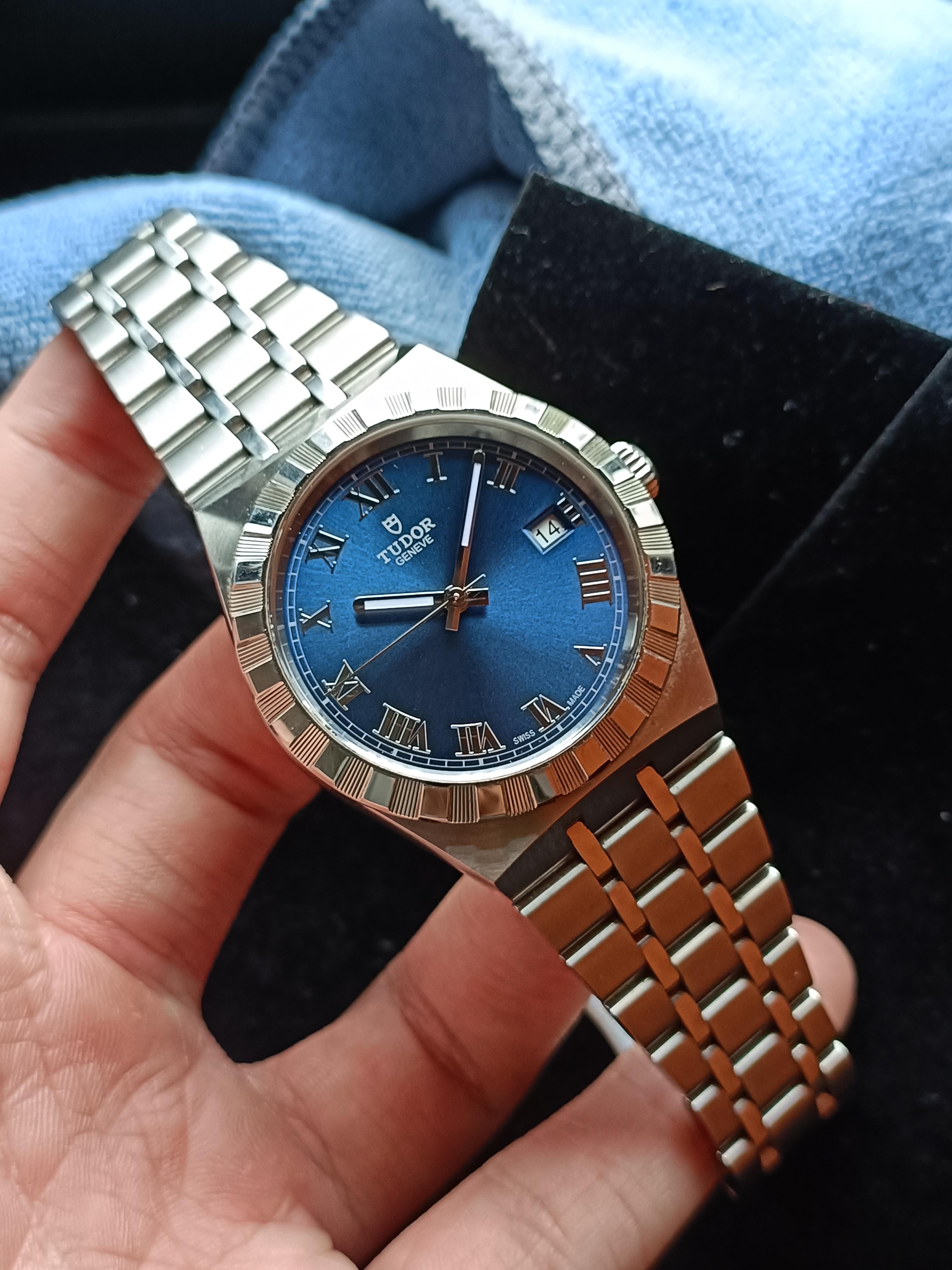 [WTS] Tudor Royal 38mm. Ref 28500. Lightly Worned, Full Set, Aug 2022 ...