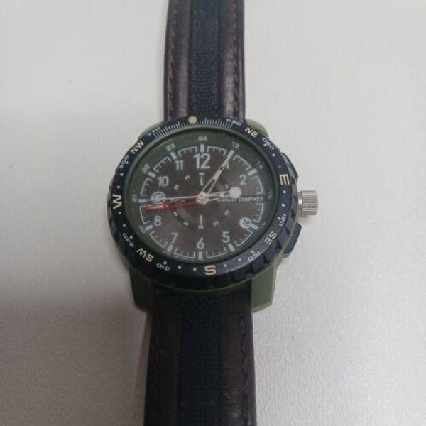 Vintage Timex Expedition 301-PO Analog Compass Watch Indiglo WR100m ...