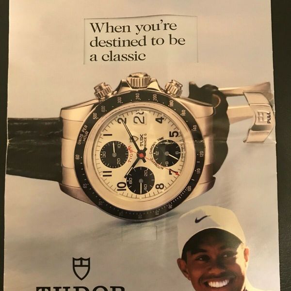 Tudor Tiger Rare Watch Pull Out Brochure | WatchCharts