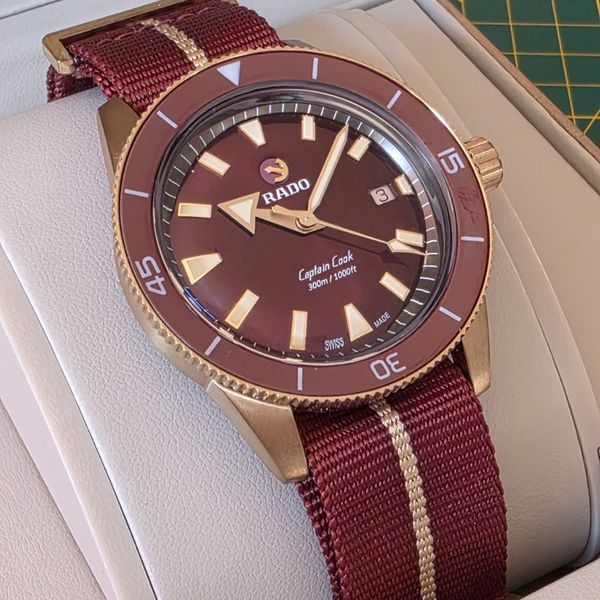 Rado Captain Cook Bronze R32504407 Limited Edition Automatic Watch ...