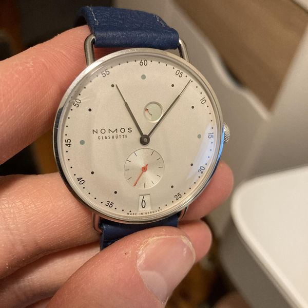 [WTS] Nomos Metro Datum Gangreserve 1101, Full Set + Veblenist Strap ...