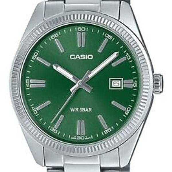 CASIO Collection MTP-1302D-3AJF Mens Watch Dark Green Dial Analog From ...