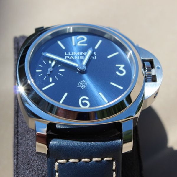FS: Panerai 1085 Blue Dial Logo New Release BNIB | WatchCharts Marketplace