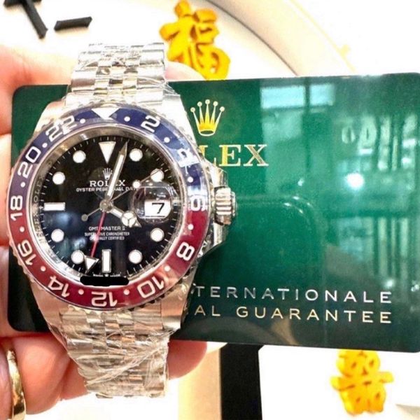 Rolex 126710blro gmt2 Pepsi jubilee | WatchCharts Marketplace