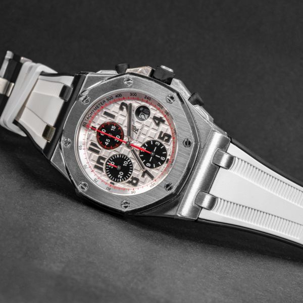 AP Rubber Strap by Solitaire Official in Panda White for AP 42mm ...